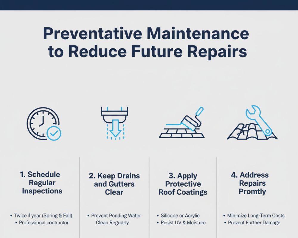 Flat Roof Repair Techniques – Fix Leaks & Prevent Damage!